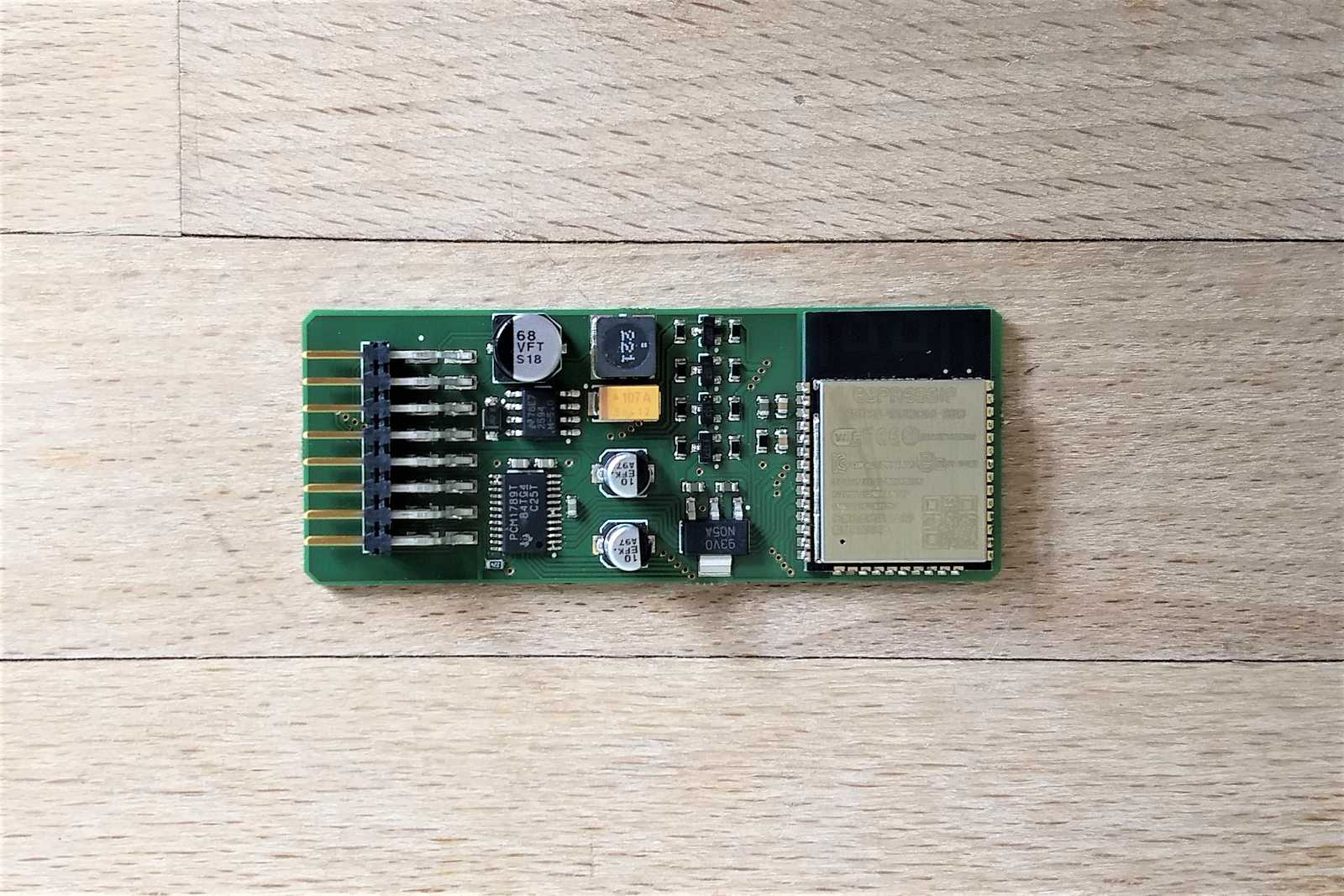 Final design of a ESP32 Bluetooth audio interface - Maakbaas