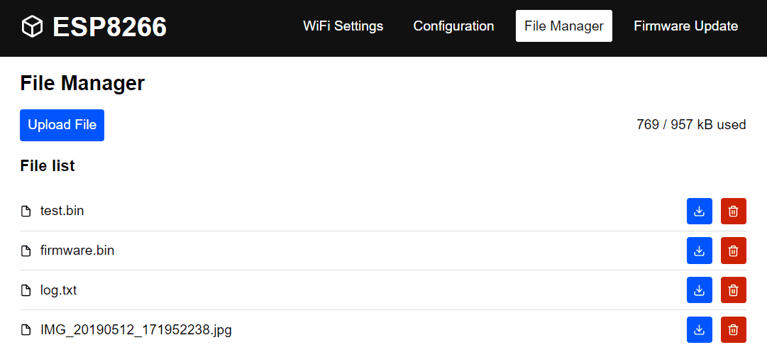 Creating an API and React web app for the ESP8266 - Maakbaas